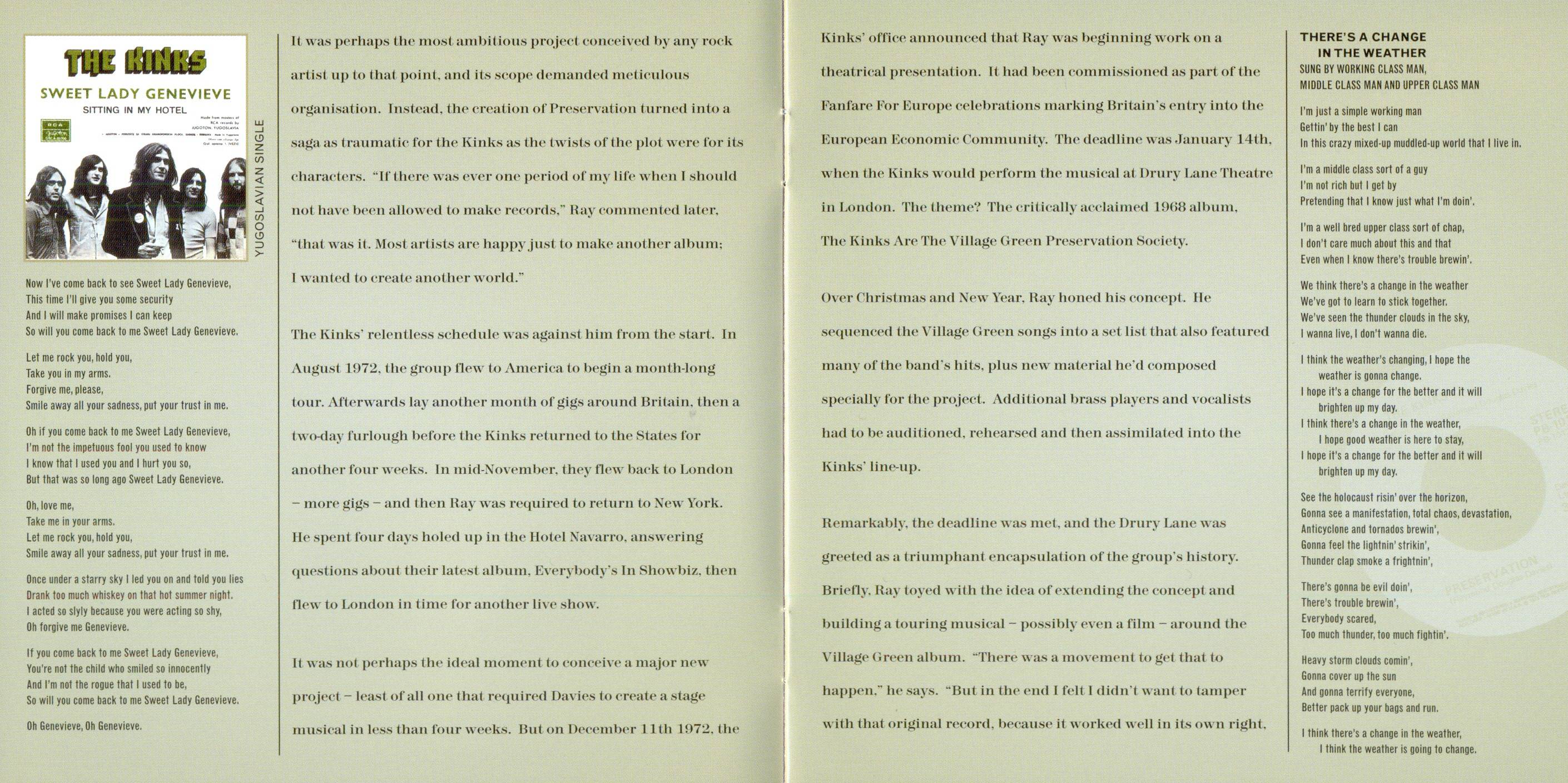 The Kinks Preservation Act 1 : Booklet03 JPN | CD Covers | Cover ...